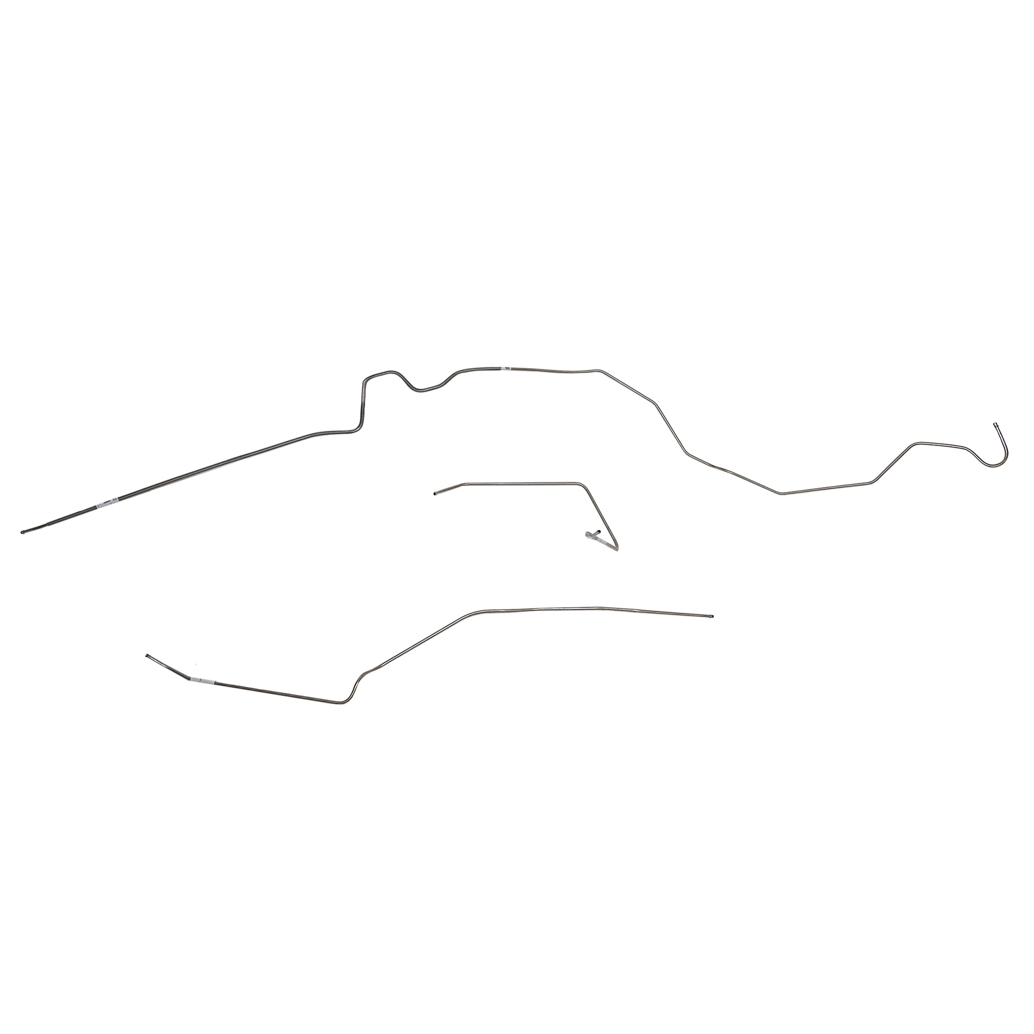 Fuel Line Kit For 79-81 Pontiac Firebird Trans Am 3 Piece 1/4 Inch Fuel ...