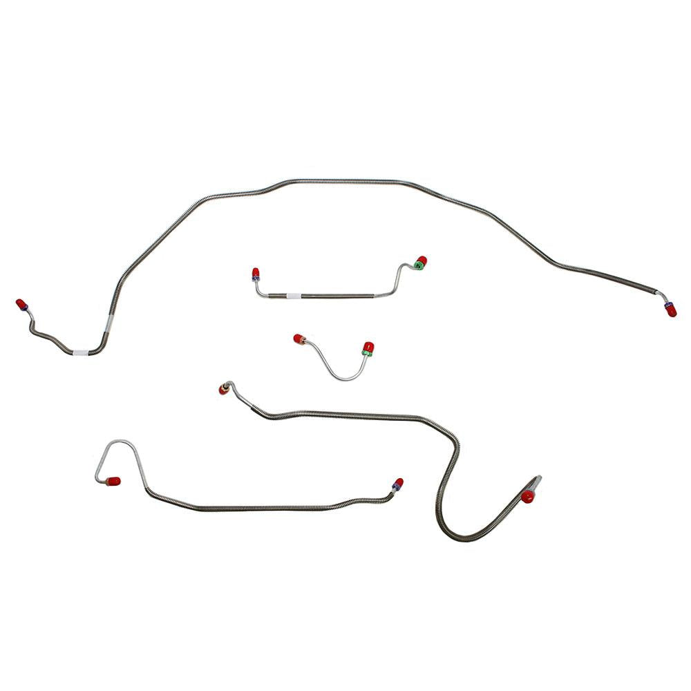 Front Brake Line Kit For 69 Chevy Chevelle Malibu El Camino w/ Manual ...