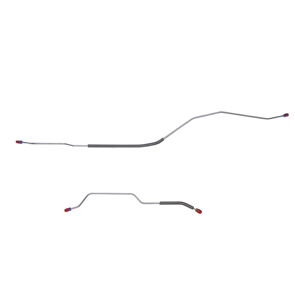 Rear Axle Lines For 71 Ford Torino w/ 9 Inch Rear Axle 2 Set Steel Fine ...