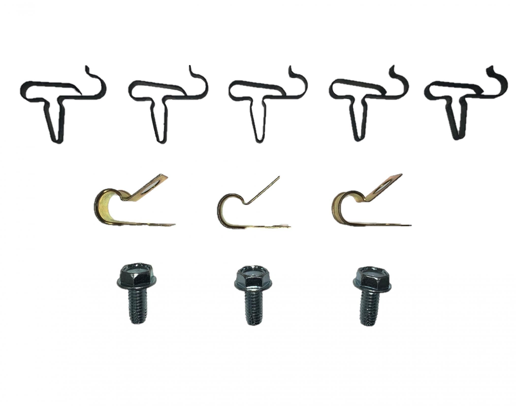 Fuel Clips For 70-74 E-Body 71-77 B-Body 3/8 Fuel Clips Fine Lines